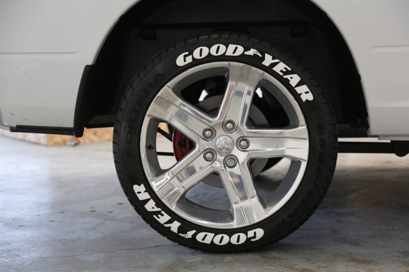Officially Licensed Goodyear Tire Lettering – Tire Stickers Canada