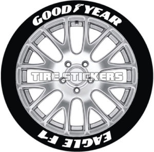 Officially Licensed Goodyear Eagle F1 Lettering – Tire Stickers Canada
